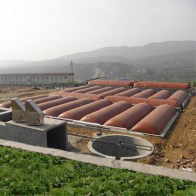Cina Copertura di biogas PVC a membrana di fango rosso resistente agli acidi per il trattamento delle acque di bagnato in vendita
