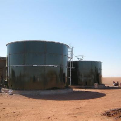 China 50 Sqm To 10000 Sqm Enamel Coated Steel Tank As Fermenter Anti Corrosion for sale