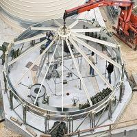 China Precise Lipp Spiral Silo Forming Machine With Advanced Anto Control Systems for sale
