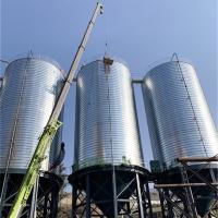 China Easy Installation Reinforcement Spiral Silo For Cement Storage Projects for sale