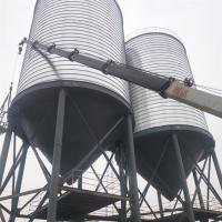 China Easy Installation Reinforcement Spiral Silo For Cement Storage Projects for sale