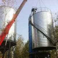 China Easy Installation Reinforcement Spiral Silo For Cement Storage Projects for sale