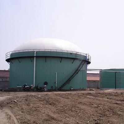 China 1500m3 Roof Top Dual Membrane Biogas Balloon for Biogas Storage for sale