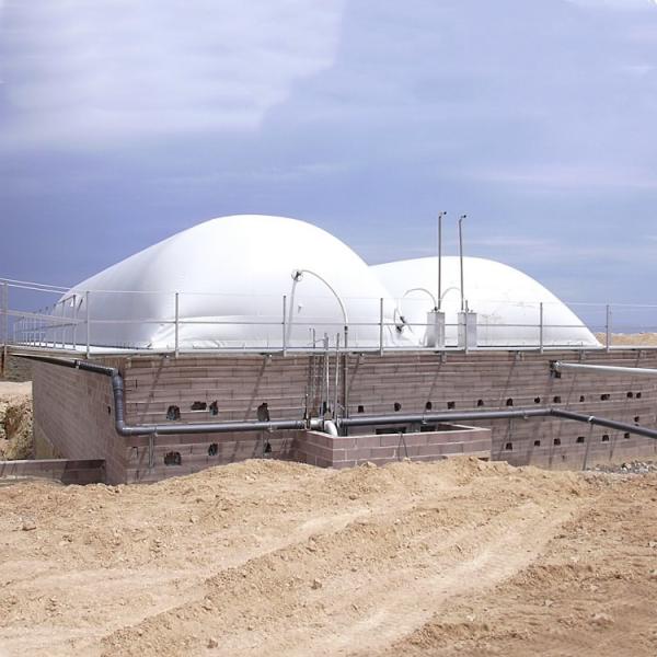 Quality Rectangular Double Membrane Biogas Storage Tanks Used As Lagoon Cover for sale