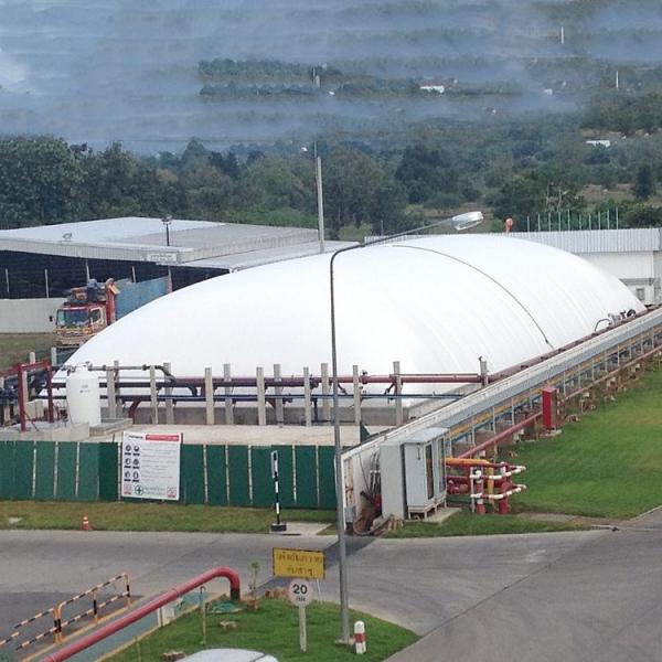 Quality Rectangular Double Membrane Biogas Storage Tanks Used As Lagoon Cover for sale