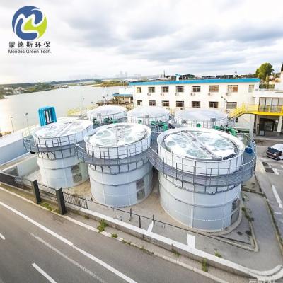 Cina Serbatoi di acciaio avvolto con vetro rivestito di vetro spessore 3 mm~18 mm per lo stoccaggio delle acque reflue industriali in vendita