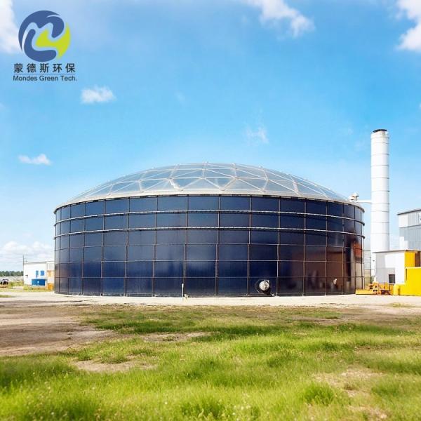Quality 200000 Gallon GFS Glass Fused Bolted Steel Tanks For Communities Water Storage for sale