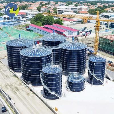 Cina Serbatoi di stoccaggio dell'acqua in acciaio a bullone per progetti commerciali industriali e municipali in vendita