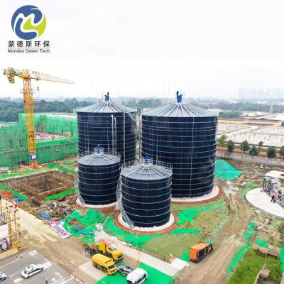 Cina Serbatoi di stoccaggio dell'acqua in acciaio a bullone per progetti commerciali industriali e municipali in vendita