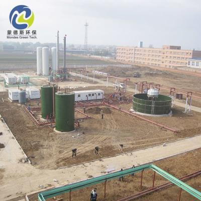 Cina Serbatoi in acciaio a bullone di vetro fusi GFS con due strati di fogli smaltati per lo stoccaggio dell'acqua da fuoco in vendita