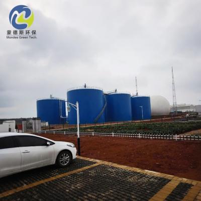 Cina Vetro di sicurezza fuso all'acciaio Serbatoi di pannelli a bullone Per l'industria dei succhi Trattamento delle acque reflue in vendita
