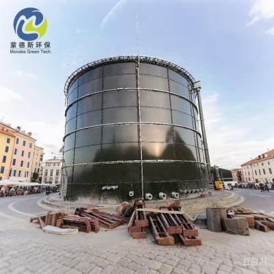 Cina GFS verde scuro Serbatoio di stoccaggio in acciaio avvolto Progettazione modulare per l'industria alimentare in vendita