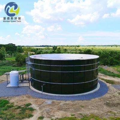 Cina Acid Proof Porcellana smaltato Serbatoio di vetro fuso in acciaio GFS Serbatoio per lo stoccaggio dell'acqua in vendita