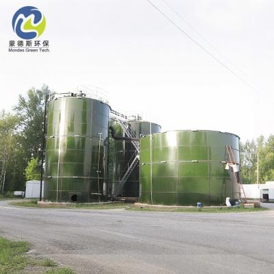 Cina Serbatoi di stoccaggio in acciaio a bullone di colore blu resistenti alla ruggine per il test delle vacanze 1100v in vendita