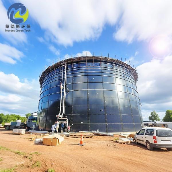 Quality Ph Range 1-14 Bolted Steel Tanks Robust Design With Ladders Customizable for sale