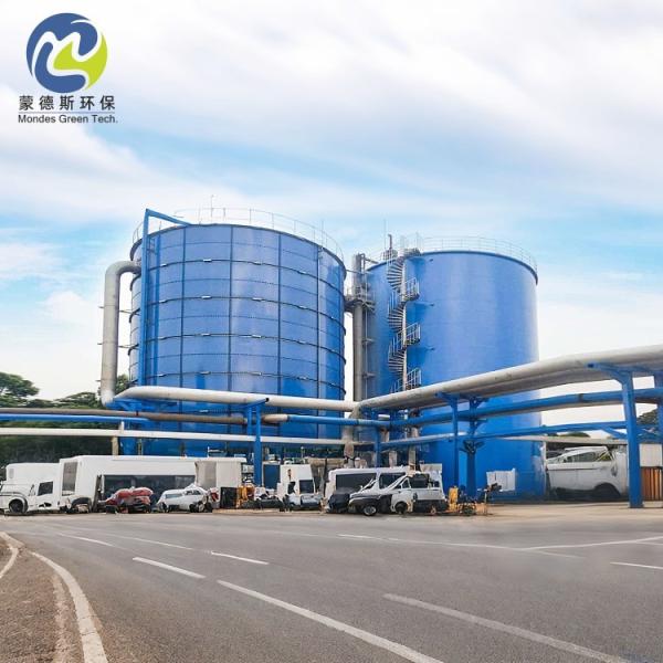 Quality Fusion Bonded Epoxy FBE Coated Storage Tanks For Waste Water Solutions for sale