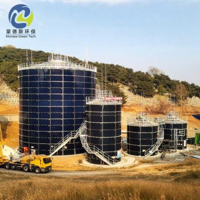 China Self-locking Bolted Glass Fused To Steel Tank  In Chemical And Water Storage for sale