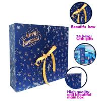 China OEM Recyclable Christmas Countdown Gift Box , Leakproof Empty Advent Calendar Boxes for sale