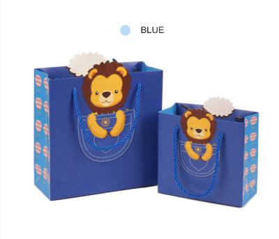 Cina Il regalo della carta kraft di Candy del fumetto dei bambini insacca riutilizzabile a prova d'umidità in vendita
