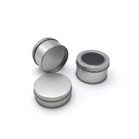 China Cylinder Rustproof Printed Tin Boxes Multipurpose With PVC Window for sale