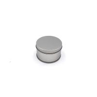 China Cylinder Rustproof Printed Tin Boxes Multipurpose With PVC Window for sale