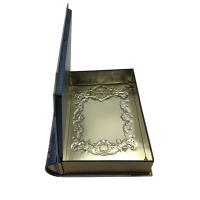 China Embossed Large Printed Tin Boxes With Lid Moistureproof Anticorrosive for sale