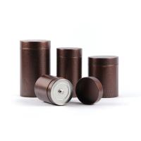 China Multisize round Printed Tin Boxes reusable for Coffee storage for sale