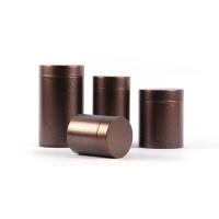 China Multisize round Printed Tin Boxes reusable for Coffee storage for sale