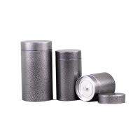China Multisize round Printed Tin Boxes reusable for Coffee storage for sale