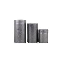 China Multisize round Printed Tin Boxes reusable for Coffee storage for sale