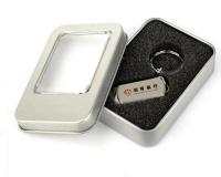 China USB Packaging Printed Tin Boxes With Clear Lid Multifunctional Ultralight for sale