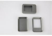 China USB Packaging Printed Tin Boxes With Clear Lid Multifunctional Ultralight for sale
