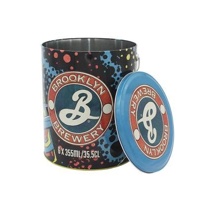 Cina Tin Beer Bucket stabile Ultraportable, popcorn riciclabile Tin Bucket in vendita