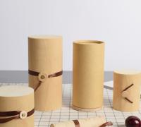 China Cylindrical Wooden Box Packaging for sale