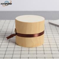 China Cylindrical Wooden Box Packaging for sale