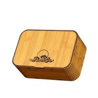 China Mildewproof Embossing Wooden Tea Bag Box Holder Multipurpose for sale