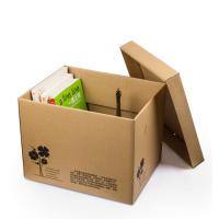 China OEM Handmade Corrugated Gift Box With Lid Multifunctional Durable for sale