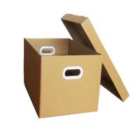 China OEM Handmade Corrugated Gift Box With Lid Multifunctional Durable for sale
