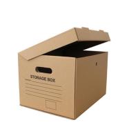 China OEM Handmade Corrugated Gift Box With Lid Multifunctional Durable for sale