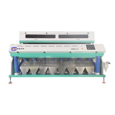 Cina Due selezionatore di colore del grano delle telecamere CCD 6SXM-512 700KG/H in vendita