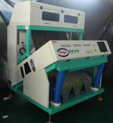 Cina 700KG/H 3 macchina ottica del selezionatore di colore del grano dei canali degli scivoli 192 in vendita