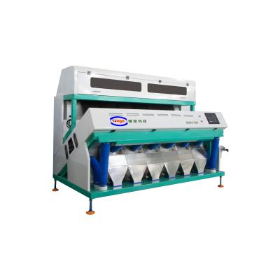 China o arroz das rampas 4.0kw 6 colore a máquina de classificação para materiais granulados à venda