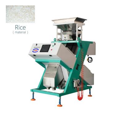 China Máquina do classificador da cor do arroz do canal do CCD 64 do CE com sistema de língua múltiplo à venda