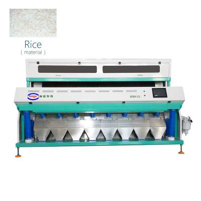 China Máquina de classificação ótica inteligente da cor do arroz 14T para grânulo crus à venda