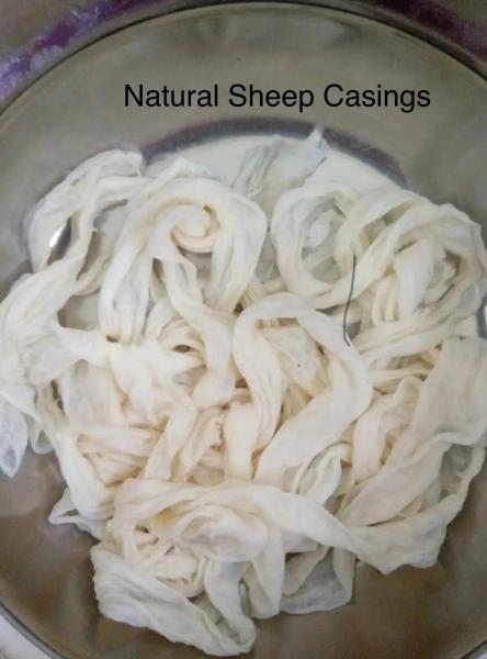 Quality NATURAL SHEEP CASING for sale