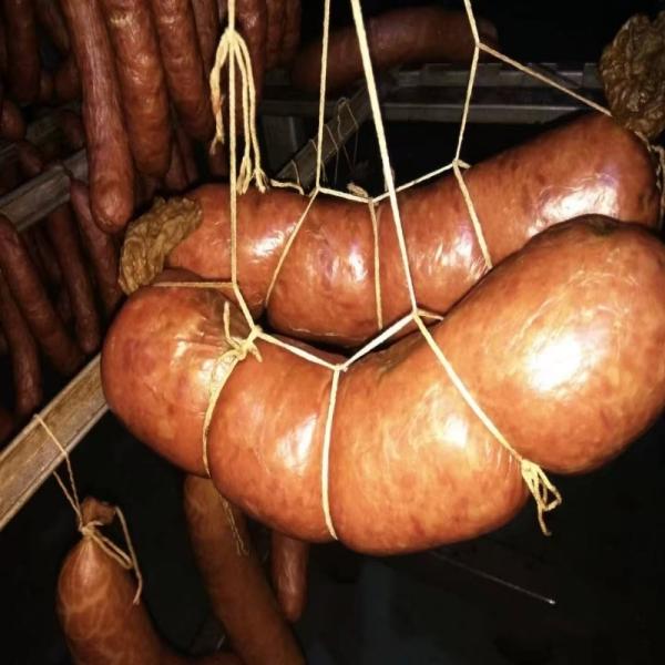Quality Customized dry natural pig casings for Russian Salami for sale