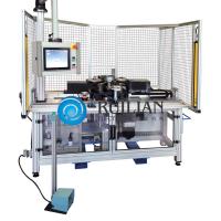 China Automatic Apron Coughing Machine 50mm Working Stroke Air Duct Machine 5KVA for sale