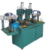 China Automatic Fan Blade Double Station Nut Spot Welding Machine 100KVA for Sheet Metal for sale