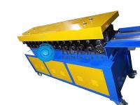 China Galvanized Steel Duct Flange Machine 0.4-0.8mm Thickness 5KVA Power for sale