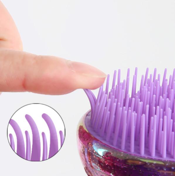 Quality Wholesale colorful comb high quality massage brush for hair extensions for sale